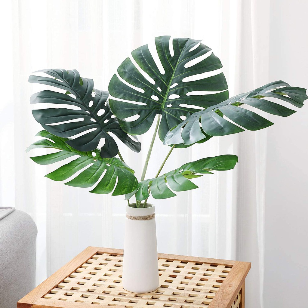 Jual Daun Monstera Palsu Plastik Philodendron Daun Artificial ...