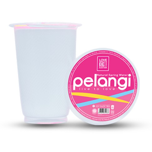 Jual Aneka Air Minum Putih Mineral PELANGI Gelas Botol Cup 220 120 ML ...