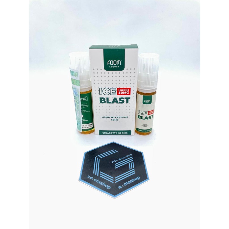 Jual 15ml - Foom ICE BLAST by Foom Lab 15ml 50mg liquid pod pods ...