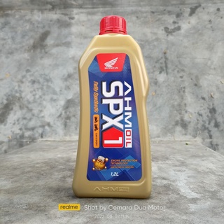Jual OIL HONDA SPX GOLD 1.2 LITER JAMINAN ORIGINAL AHM KEMASAN BARU AHM ...
