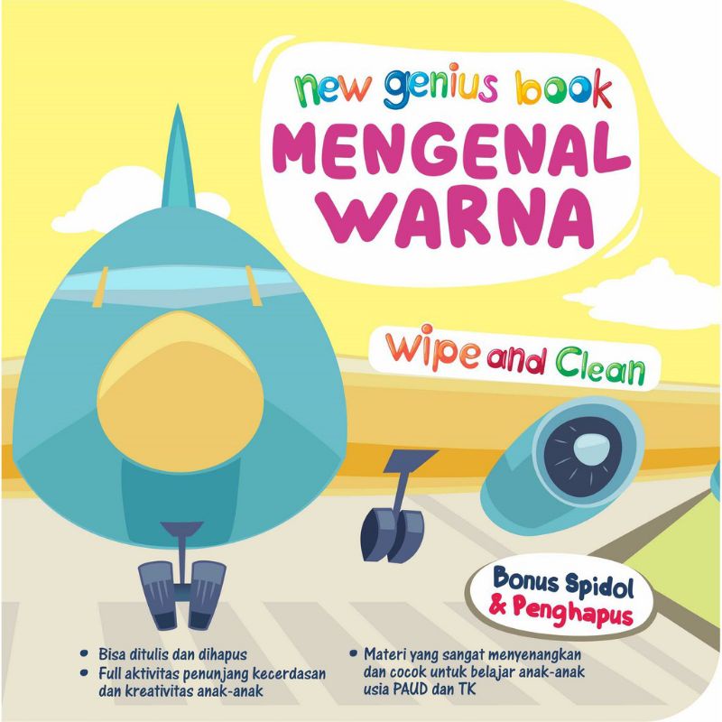 Jual New Genius Book Mengenal Warna | Shopee Indonesia