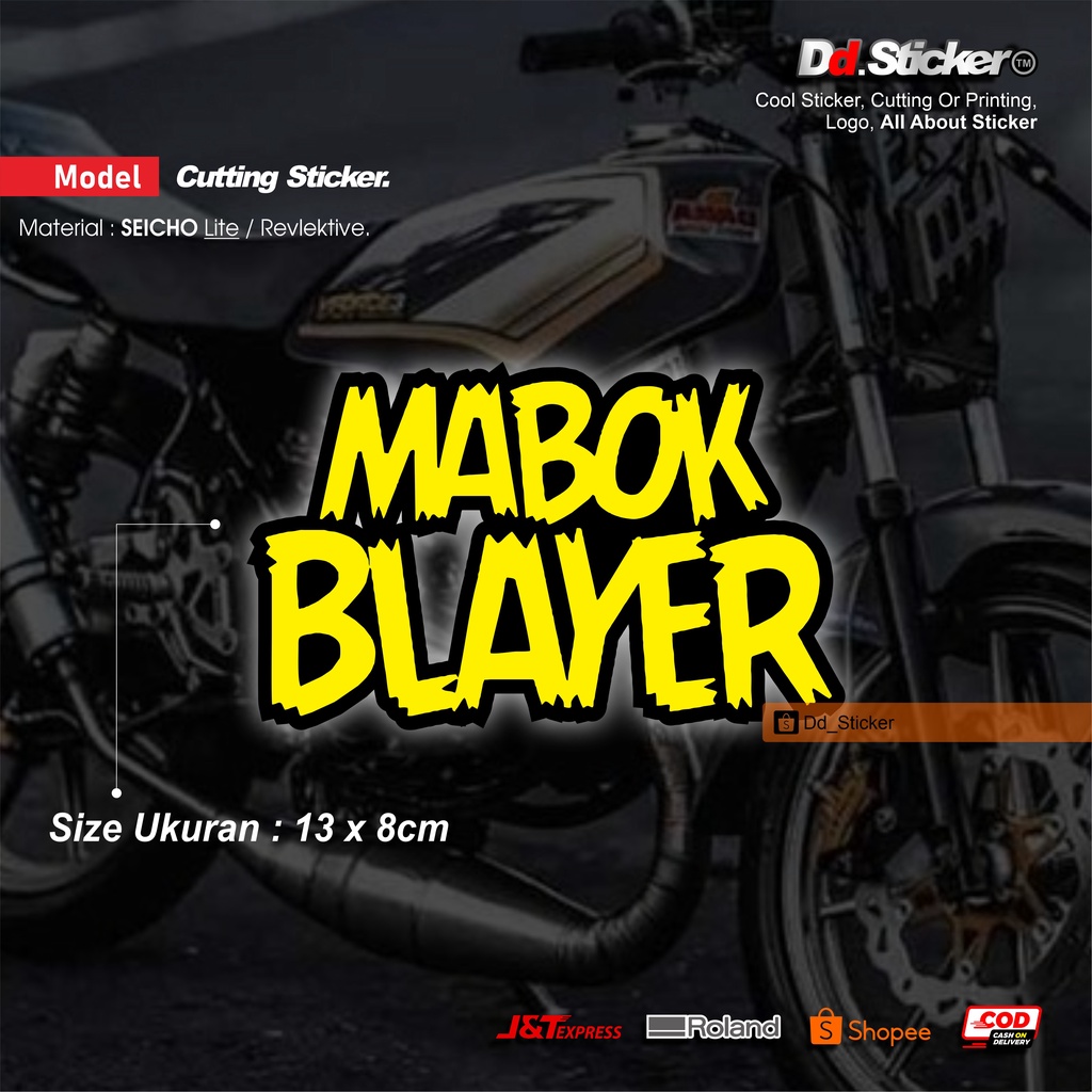 Jual Sticker Mabok Blayer Rx King | Cutting Sticker | Shopee Indonesia