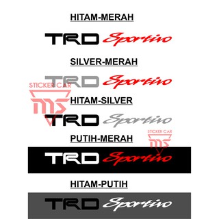 sticker stiker trd sportivo stickr mobil trd sportivo | Shopee Indonesia