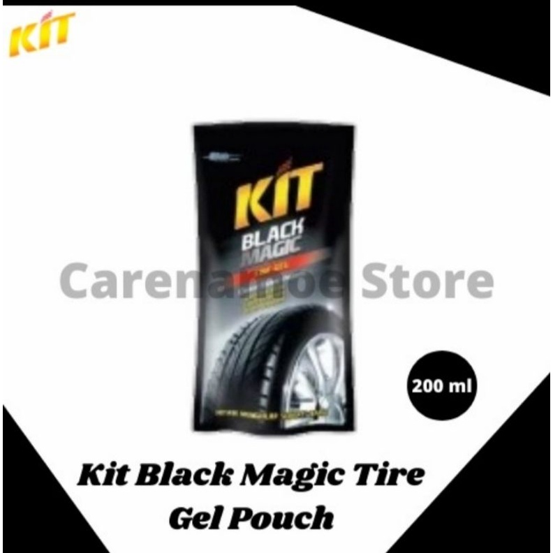 Jual Kit Black Magic Tire Gel Pouch 180ml | Shopee Indonesia