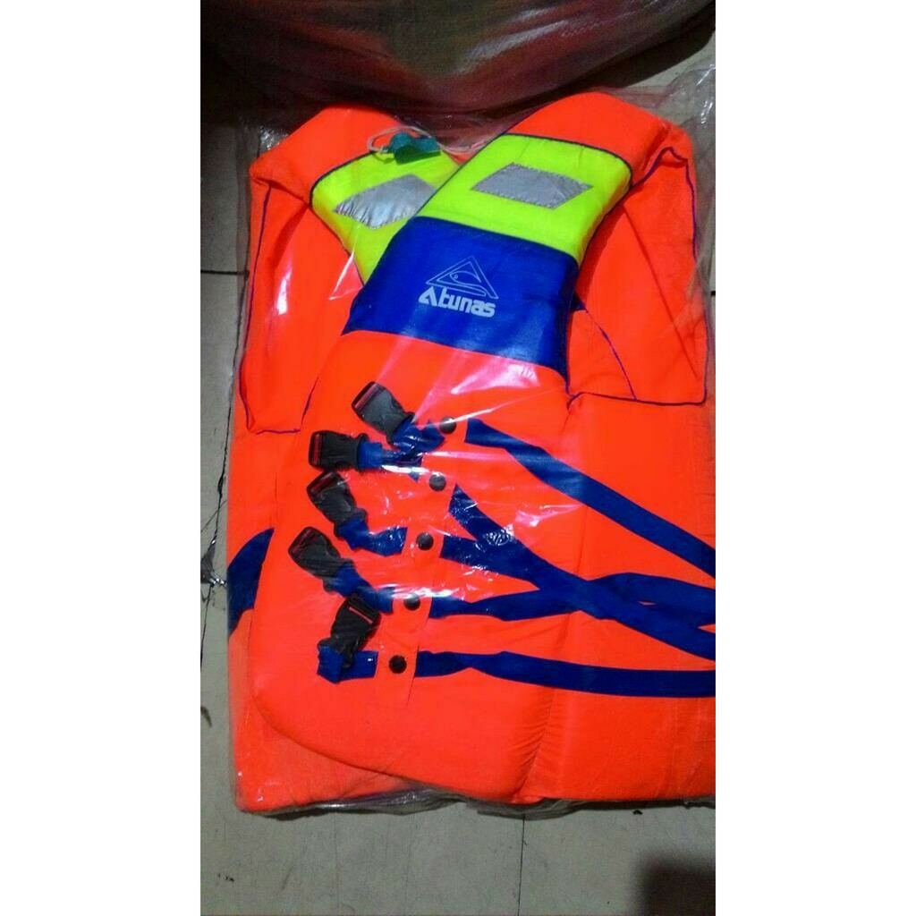 Jual Jaket Pelampung Air Atunas Life Jacket Keselamatan | Shopee Indonesia