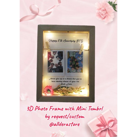 Jual Foto POP UP 3D Frame Polos With/Without Tumbrl | Shopee Indonesia