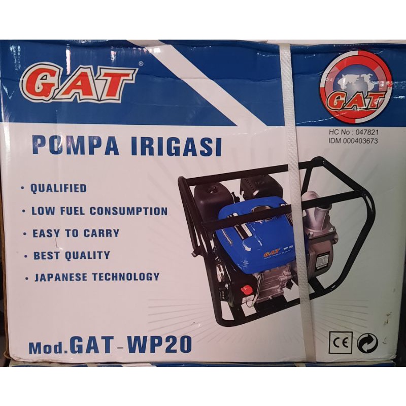 Jual POMPA AIR IRIGASI GAT WP 20 2" / POMPA ALKON GAT WP20 / 2INCH / 2 ...