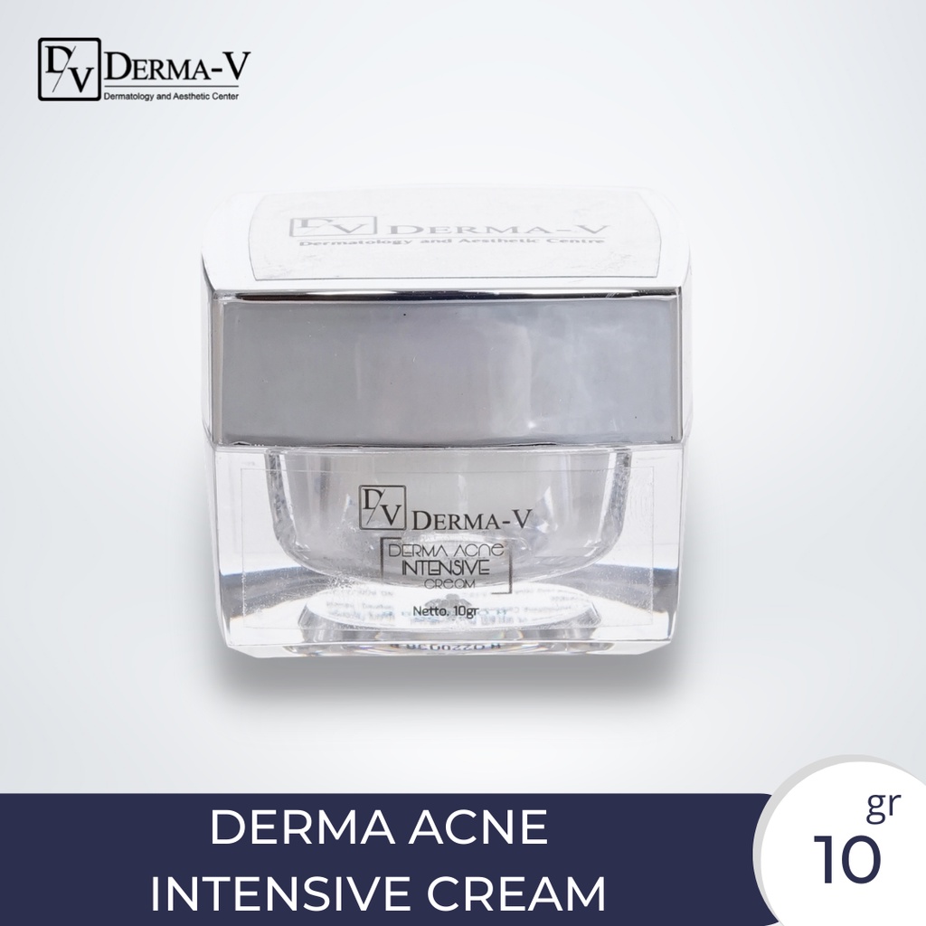 Jual Derma-V Acne Intensive Cream 10 gr | Shopee Indonesia