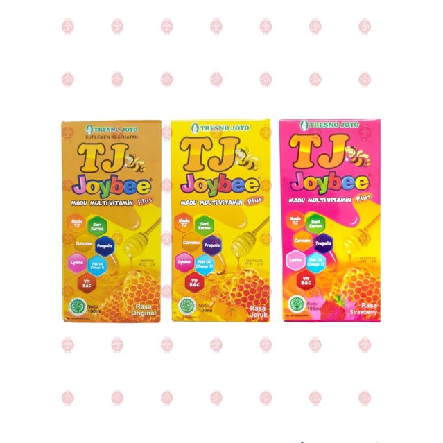 Jual Madu Tj Joybee multivitamin 100ml Indonesia|Shopee Indonesia
