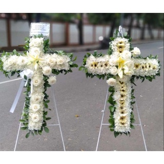 Jual Karangan Bunga Salib | Bunga Salib | Bunga Duka cita Indonesia ...