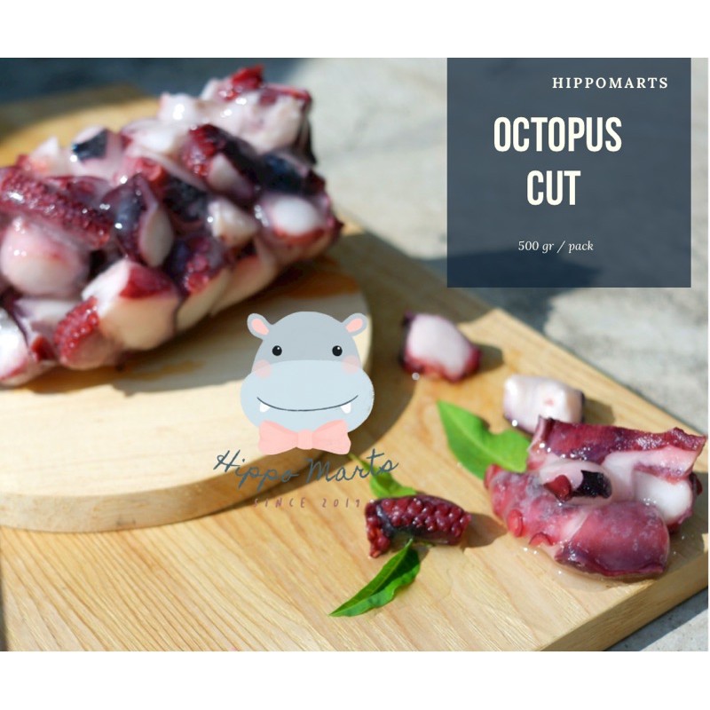 Jual OCTOPUS Cut 500gr Import Quality ( Tako Leg Cut / Gurita Takoyaki ...