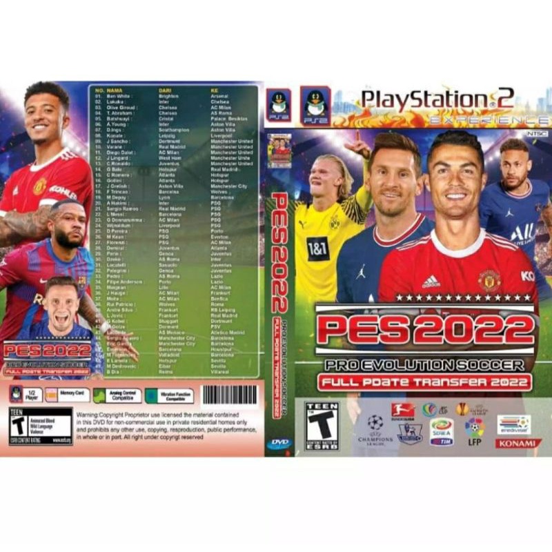 Harga PES 2022 PS2 Kaset Terbaru April 2023 |BigGo Indonesia