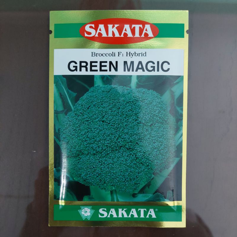 Jual Benih Brokoli Sakata | Sakata Broccoli F1 Hybrid GREEN MAGIC. | Shopee Indonesia