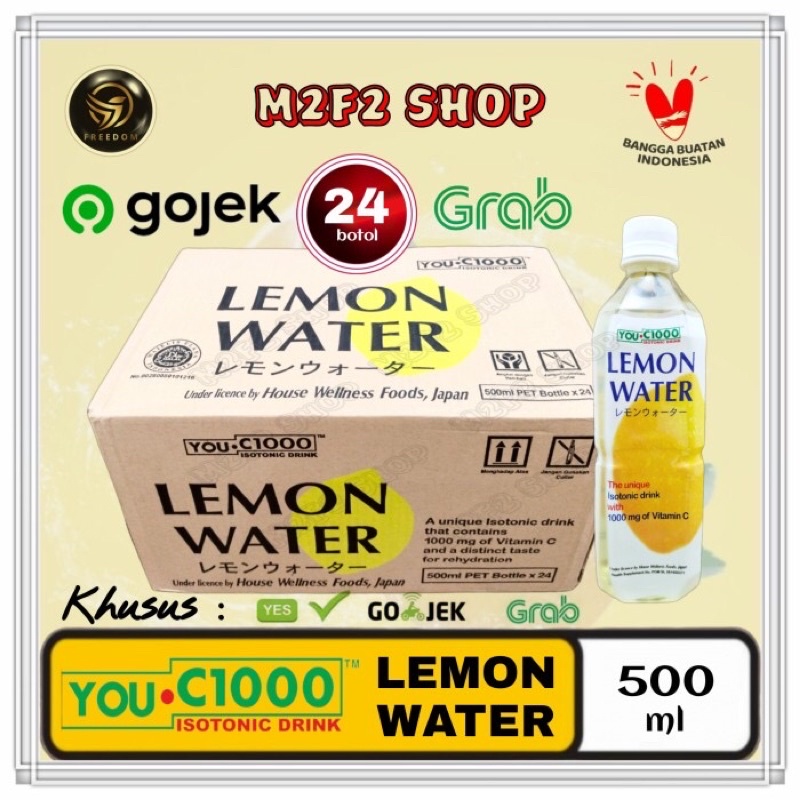 Jual YOU C1000 | C 1000 Isotonic Drink Lemon Water - 500 ml Kemasan ...