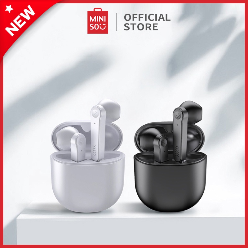 Jual Miniso beauty Bluetooth Headset Earphones TWS Earphones Wireless ...