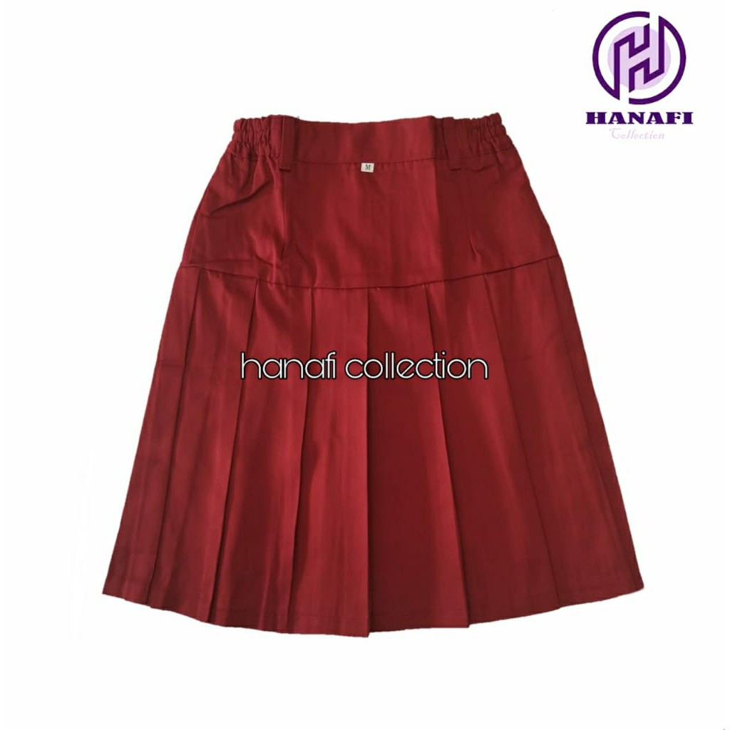 Jual Rok Pendek Seragam Warna Merah / Rok SD Indonesia|Shopee Indonesia