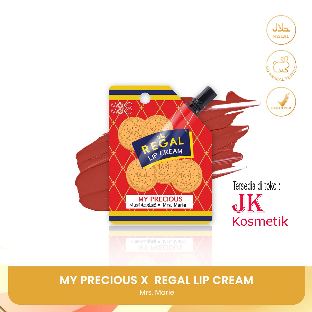 Jual Moko Moko Lip Cream Regal - My Precious X Regal Mrs Marie - Sachet ...