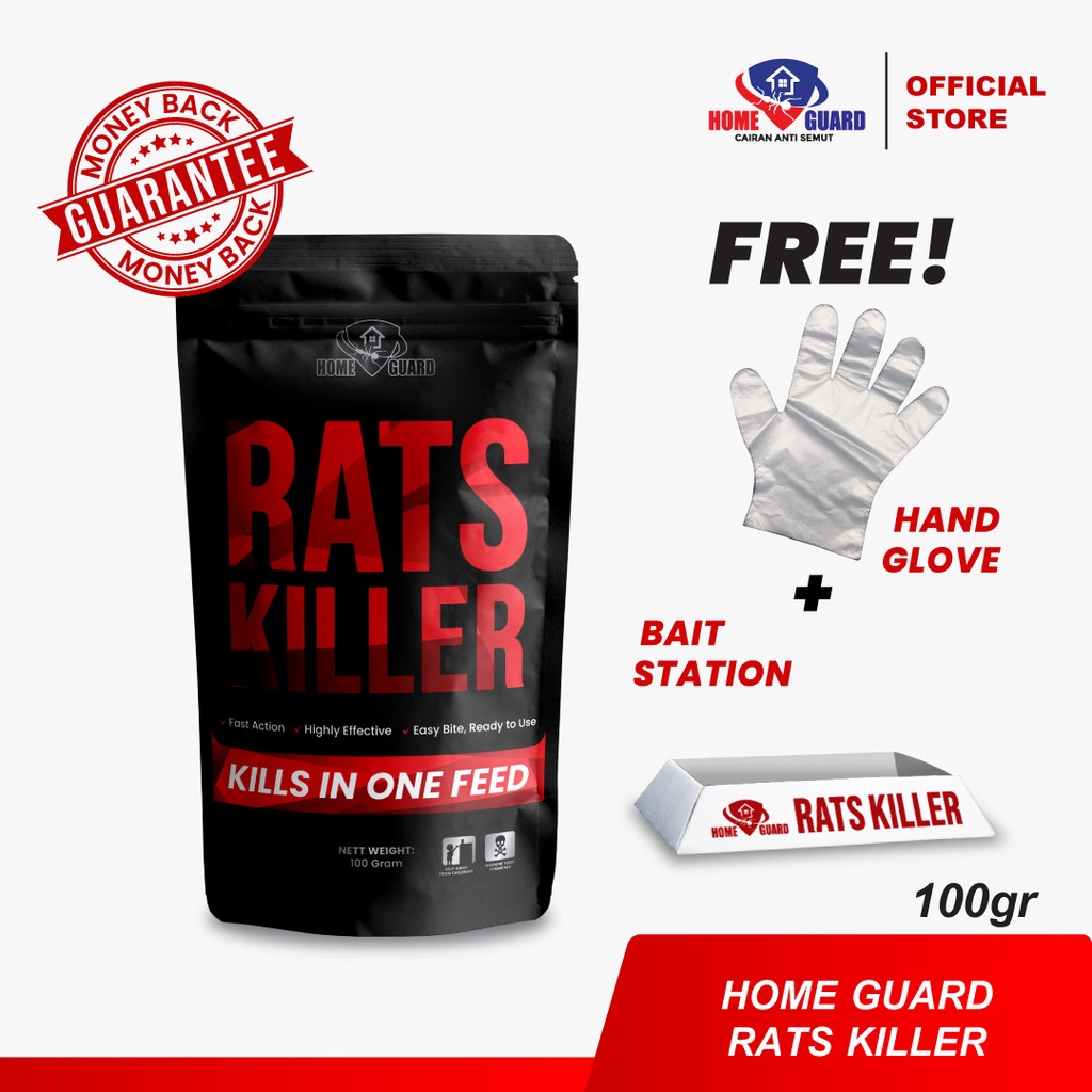 Jual RATS KILLER 100gr Racun Tikus Mati Kering Tidak Berbau | Shopee ...