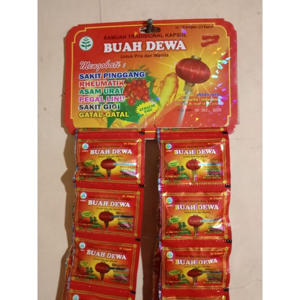 Jual BUAH DEWA kapsul Original | Shopee Indonesia