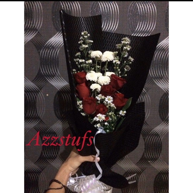 Jual 7 tangkai bouquet mawar merah | buket mawar | bucket red roses ...