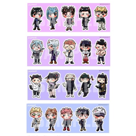 Jual [OPEN PO] KEYCHAIN & STANDEE JUJUTSU KAISEN FANMERCHㅡbaca ...