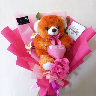 Jual Bucket Boneka Bear Kado Wisuda Graduation Ulang tahun | Shopee ...