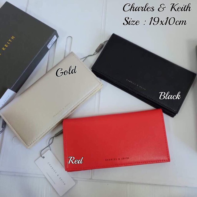 Jual Dompet Charles&Keith Simple Flip ORIGINAL | Shopee Indonesia