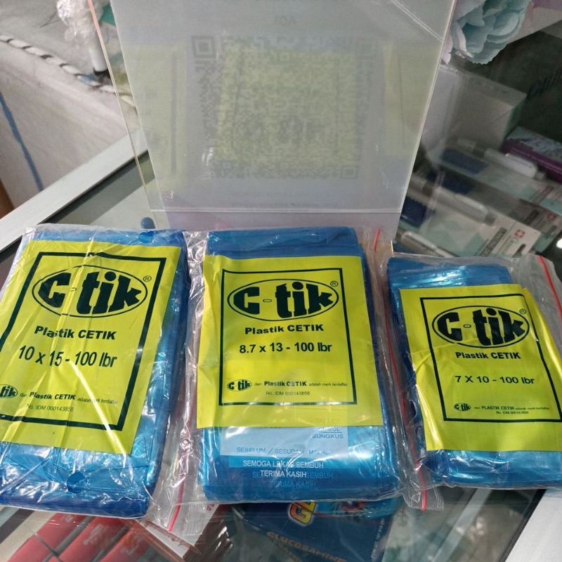 Jual Plastik obat / klip obat / C-tik Obat | Shopee Indonesia