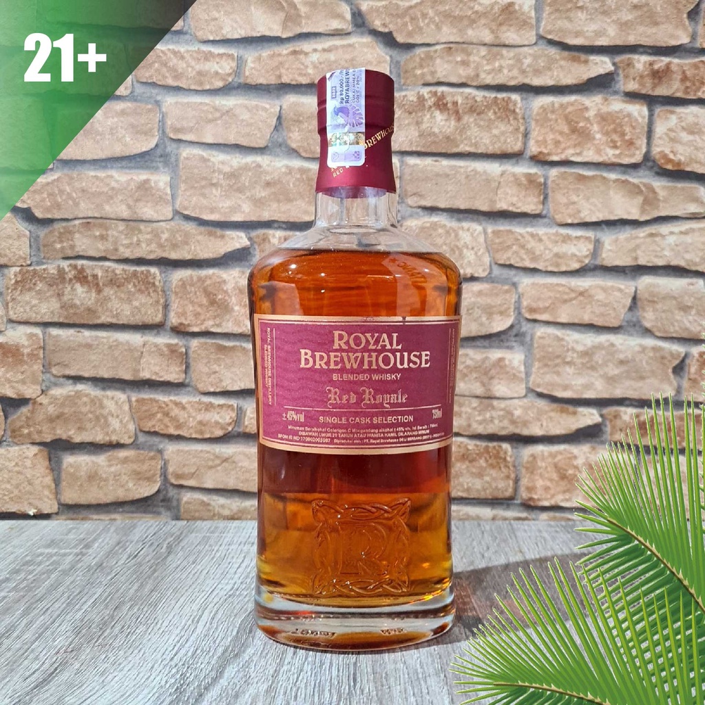 Jual Royal Brewhouse Red Royale Blended Whisky 750ml | Shopee Indonesia
