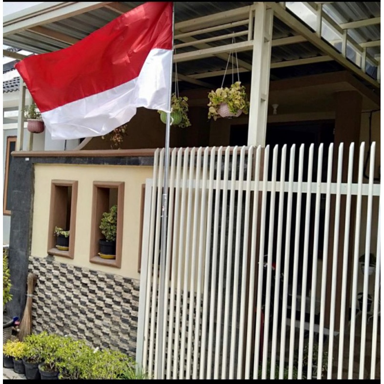 Jual TIANG BENDERA PAKET DAPAT BENDERA (GALVANIS 3M+BENDERA) | Shopee Indonesia