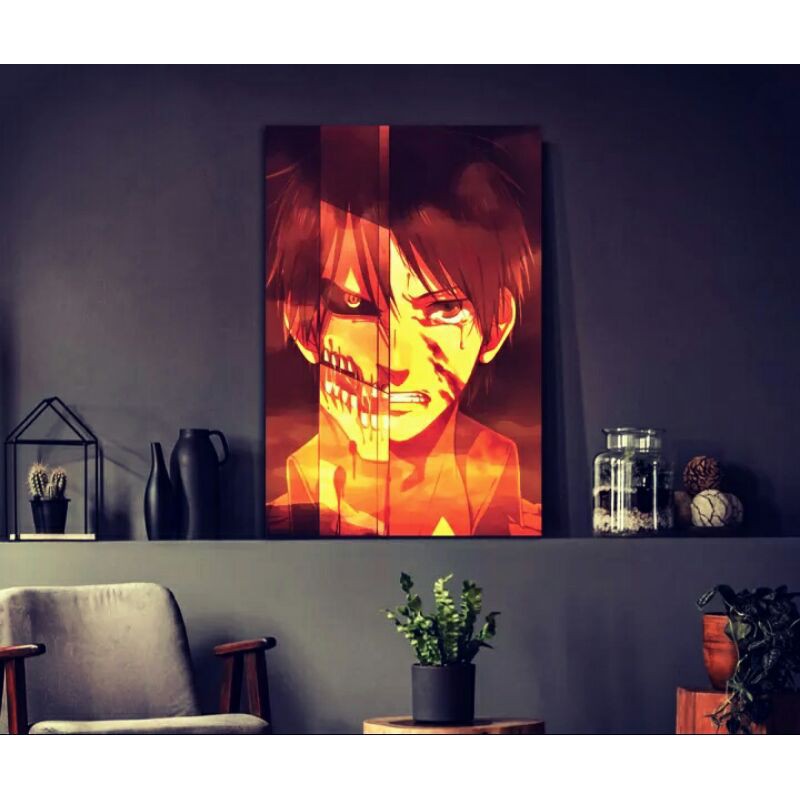 Jual Poster Dinding Anime AOT/Hiasan Dinding Anime Poster Dinding Anime ...