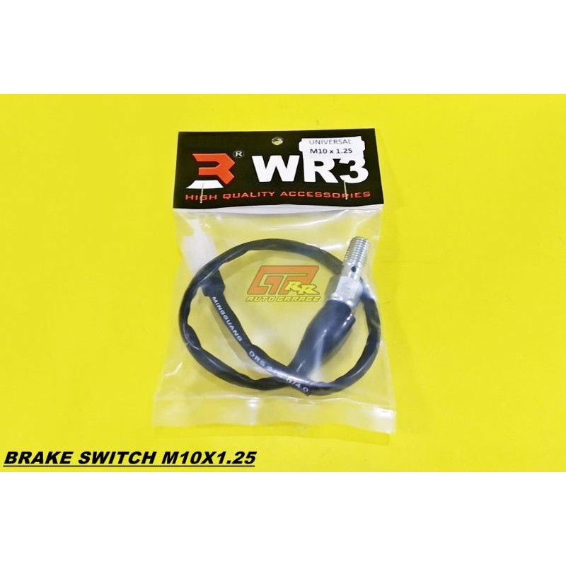 Jual Switch Lampu Rem Master Rem Underbone WR3 Drat Kasar | Shopee ...