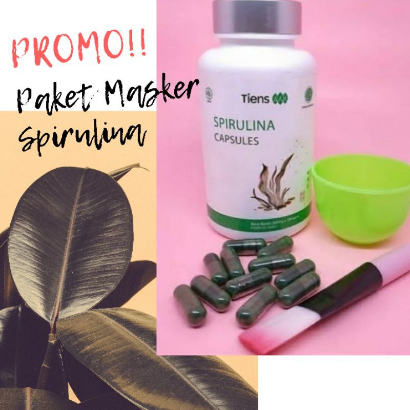 Jual PROMO!! TIENS HERBAL SPIRULINA ORI 100% | Shopee Indonesia
