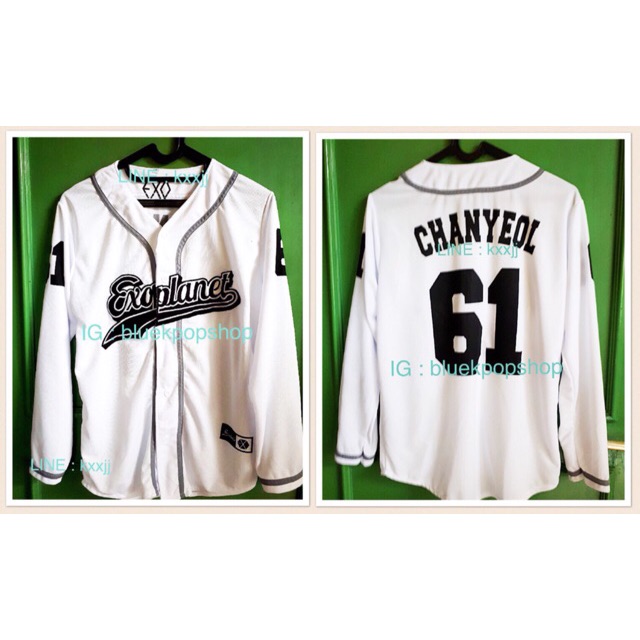 Jual Jersey Lengan Panjang Kpop EXO - EXO'rDIUM ChanYeol | Shopee Indonesia