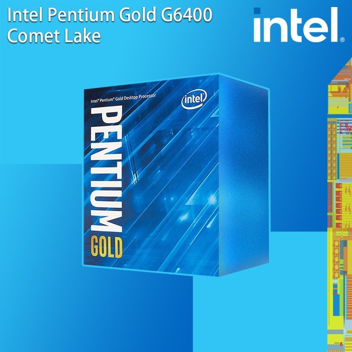 Jual Processor Intel Pentium Gold G6400 4.0Ghz Socket LGA 1200 - Comet Lake | Shopee Indonesia