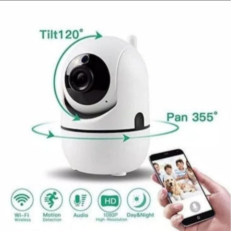 IP Camera AI Human Tracking 2MP Full HD 1080P Bisa deteksi gerakan ...