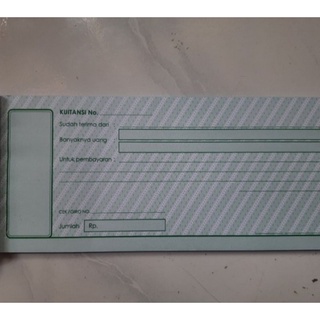 Jual Kwitansi / Kuitansi 2 Ply NCR (Rangkap 2) Sederhana Kuda | Shopee ...