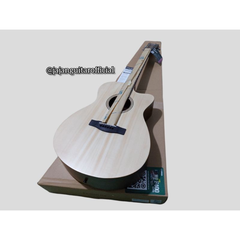 Jual Gitar Akustik Original Yamaha FS 400 C NS Original | Shopee Indonesia