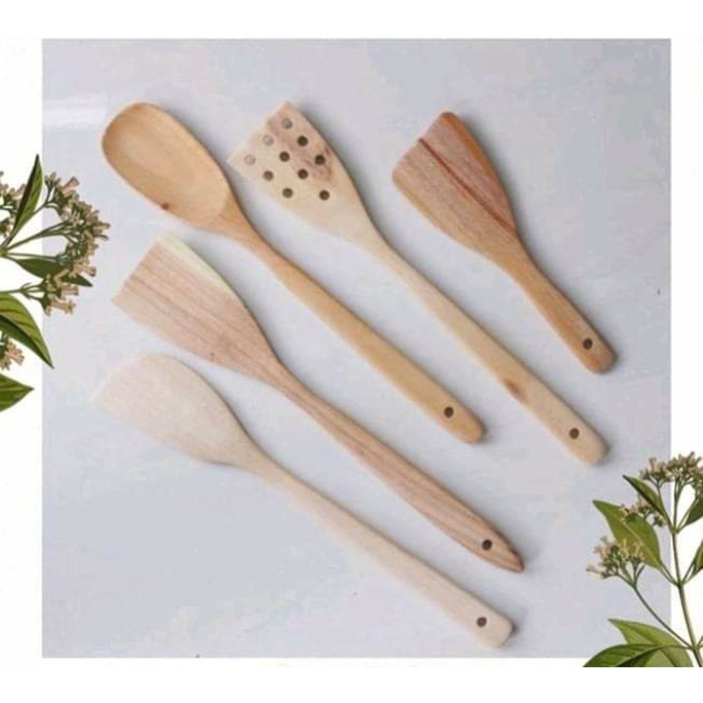 Jual Sutil/Sendok/Sodet/Spatula Kayu ukuran besar | Shopee Indonesia