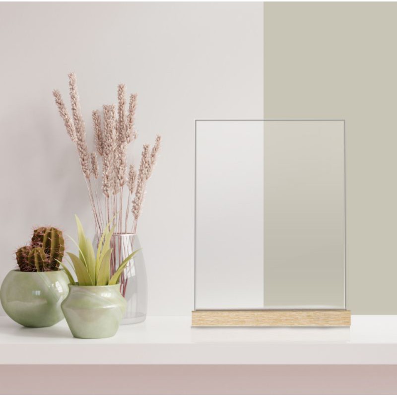 Jual BEST SELLER! Stand Akrilik Potrait (Single Stand 16cm + 2 lembar ...