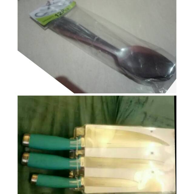 Jual Paket sendok makan dan pisau masak set | Shopee Indonesia Jual Paket sendok makan dan pisau masak set | Shopee Indonesia