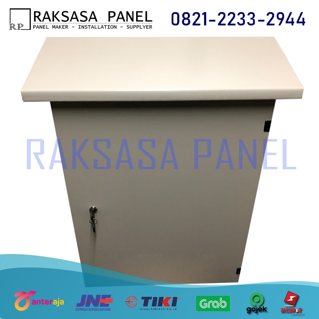 Jual Box Panel Listrik Outdoor Ukuran 50x60x20 plat tebal 1,2mm ...