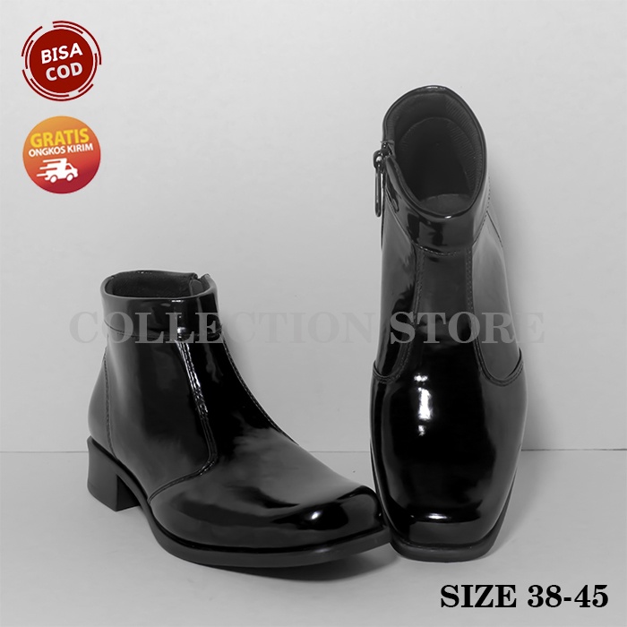 Jual SEPATU PDH SUS SECWAN SATPAM WANITA SEPATU DINAS POLWAN KILAP ...