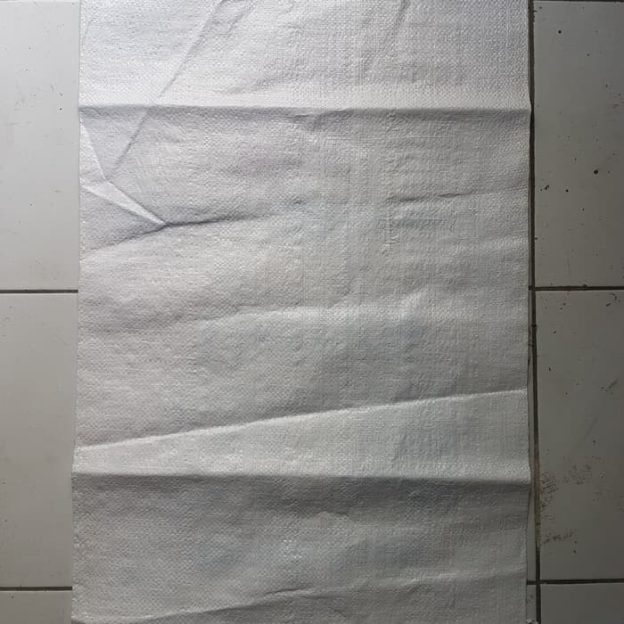 Jual Jual Karung Beras Plastik Transparan Putih Susu Goni 50KG 50 KG ...