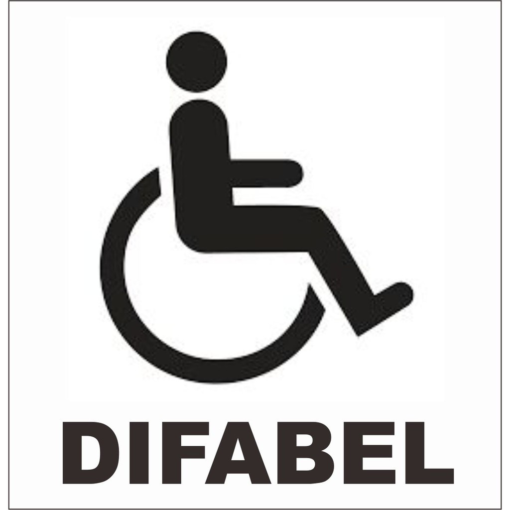 Jual Acrylic rambu difabel Indonesia|Shopee Indonesia