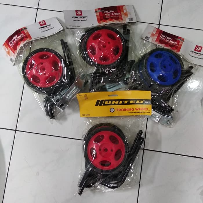 Jual roda bantu sepeda united 12/14/16/18/20 roda samping sepeda kecil ...