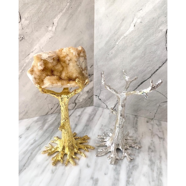 Jual crystal stand gold tree | Shopee Indonesia