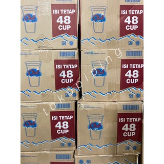Jual Air Mineral Club Gelas Kemasan 220ml 1 Dus isi 48pcs 1 Karton Air ...