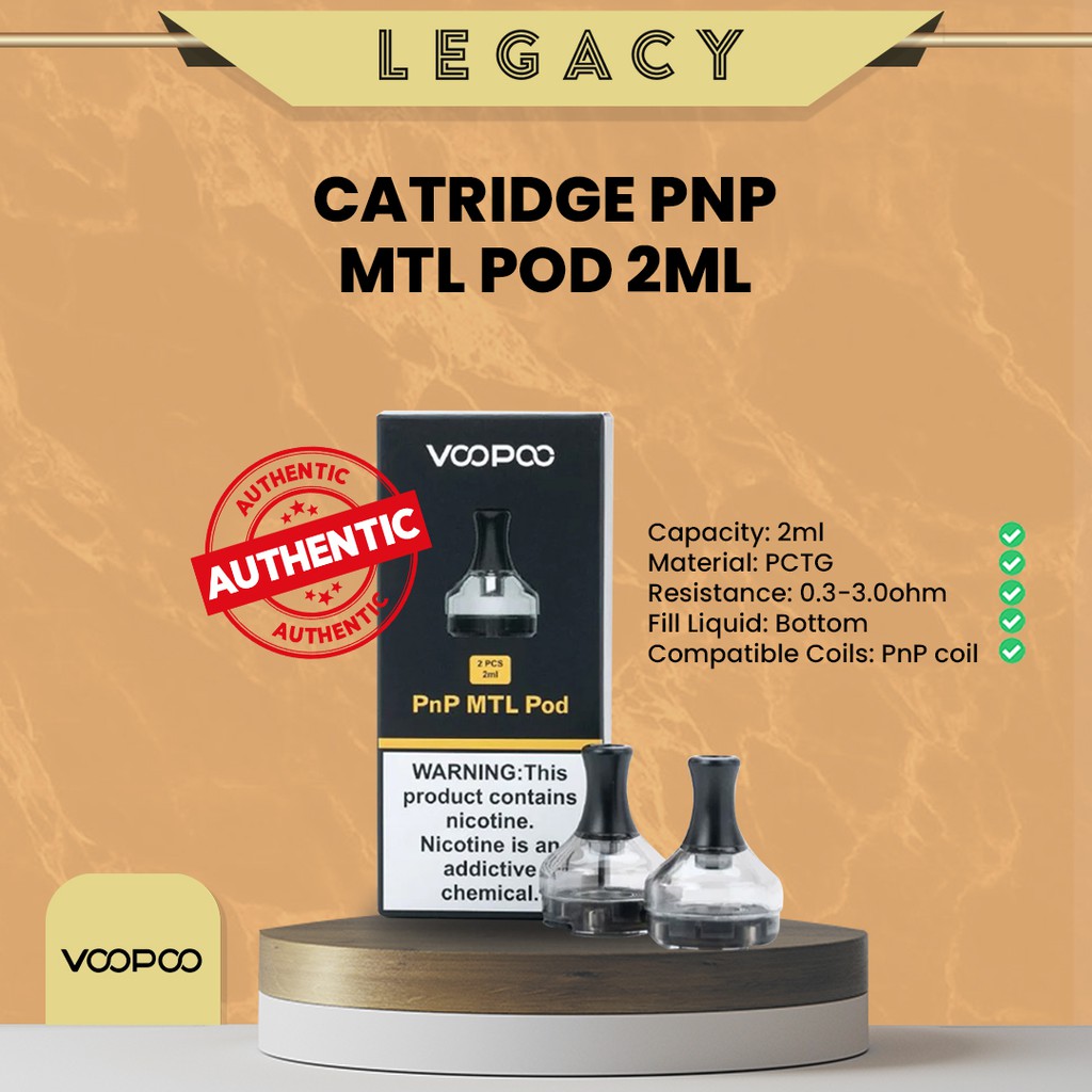 Jual Catridge PnP MTL Pod 2ml | Shopee Indonesia