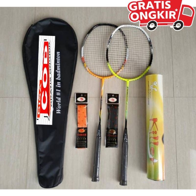 Jual RAKET BADMINTON TERMURAH TANPA SAMBUNGAN ( BISA COD ) | Shopee ...